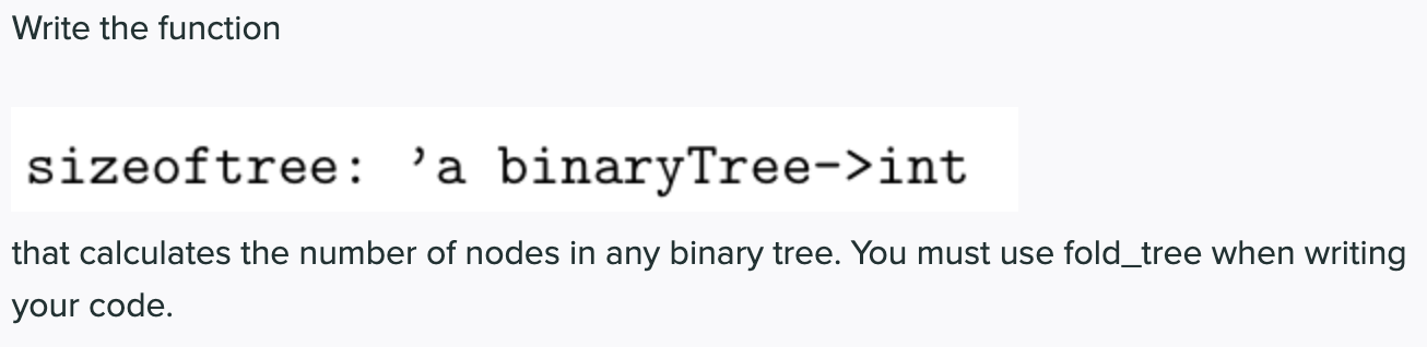 Solved In lecture we looked at the binary tree and worked on | Chegg.com