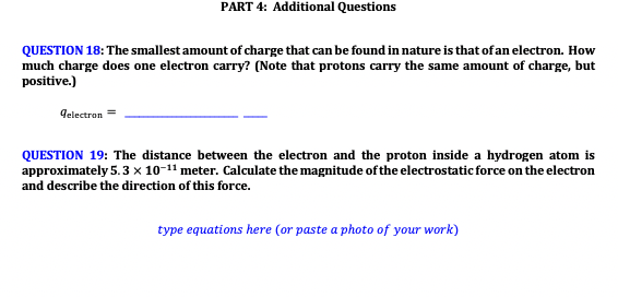 Solved PART 4: Additional Questions QUESTION 18: The | Chegg.com