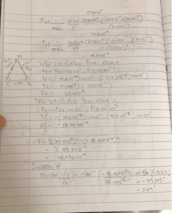 Solved Part B Constants Learning Goal: Find the net force | Chegg.com Solved Part B Constants Learning Goal: Find the net force | Chegg.com