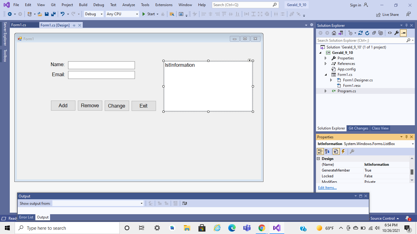 Solved C# Question: Can you help me do this project on | Chegg.com