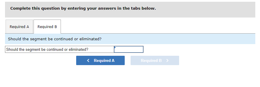 Solved Exercise 10-8 (Algo) Segment elimination LO P4 Marin | Chegg.com