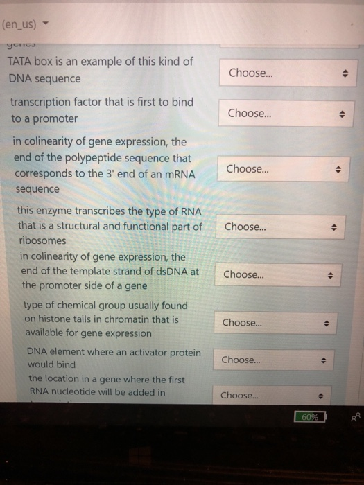 Solved en_us) TATA box is an example of this kind of DNA | Chegg.com