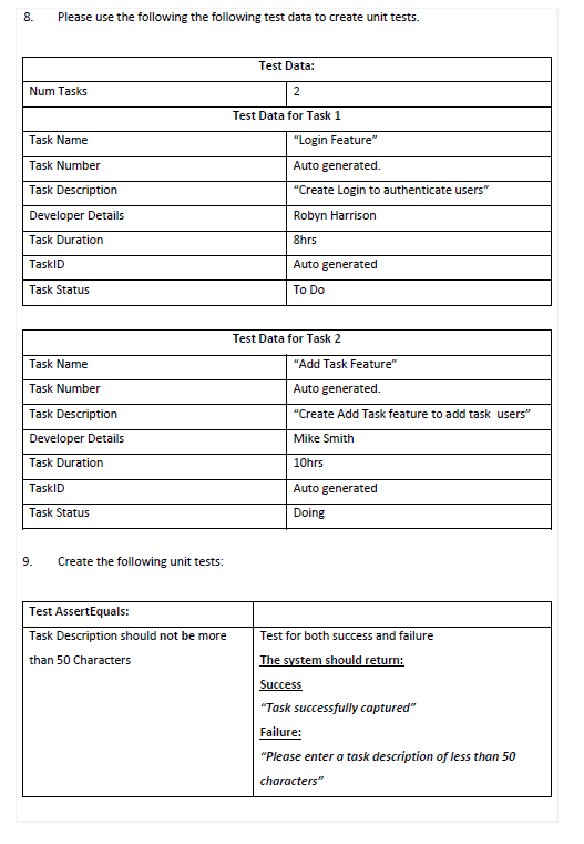 Solved Part 2 - Adding Tasks feature (Marks: 55) At the end | Chegg.com
