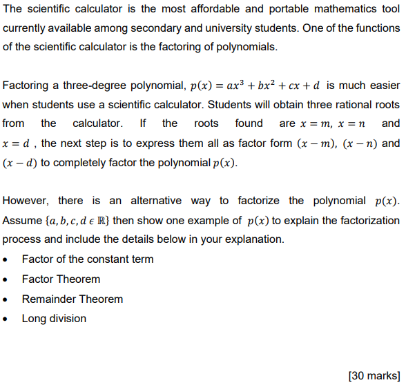 Solved The scientific calculator is the most affordable and | Chegg.com