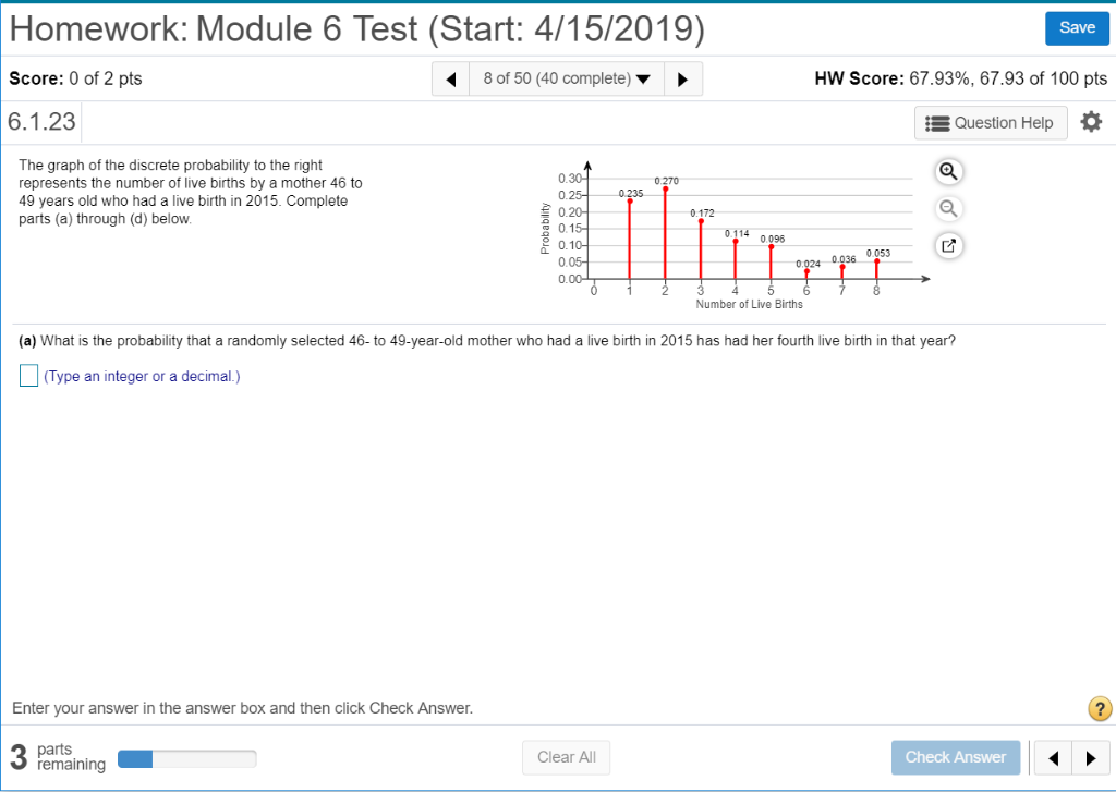 Solved Homework Module 6 Test Start 4 15 2019 Save