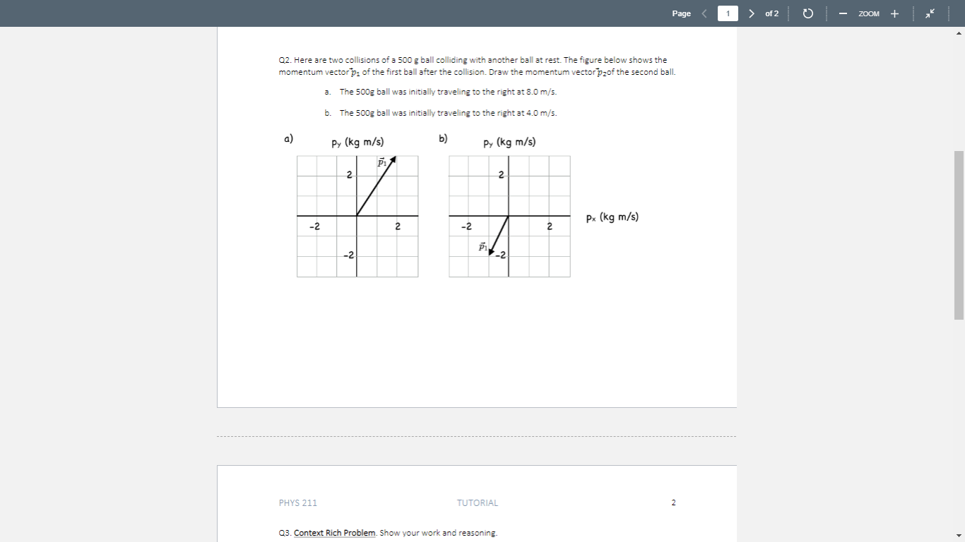 Solved Page of 2 0 - ZOOM + 02. Here are two | Chegg.com
