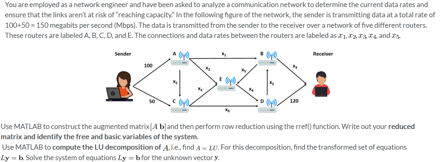 You are employed as a network engineer and have been | Chegg.com