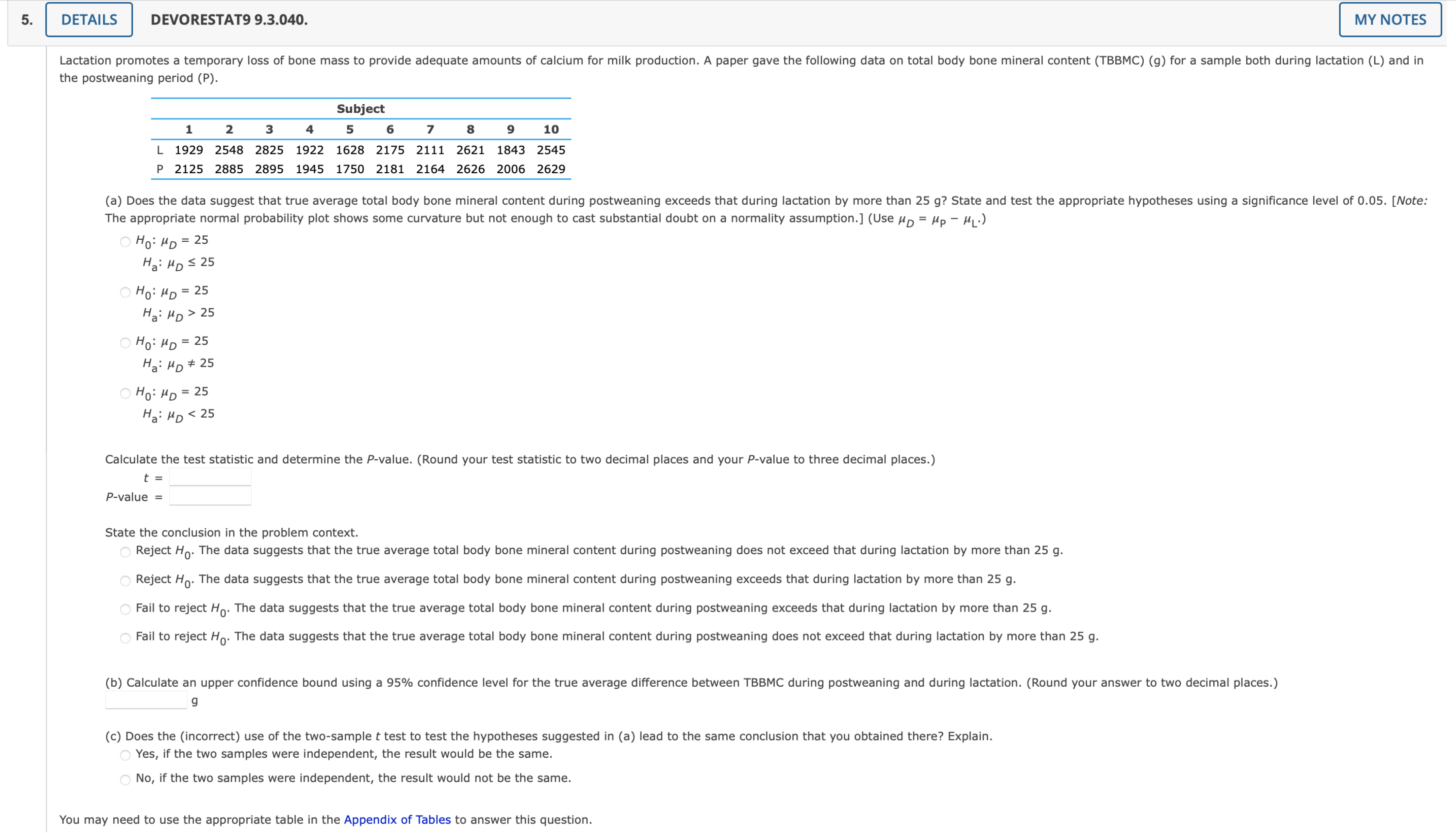 Solved The appropriate normal probability plot shows some | Chegg.com