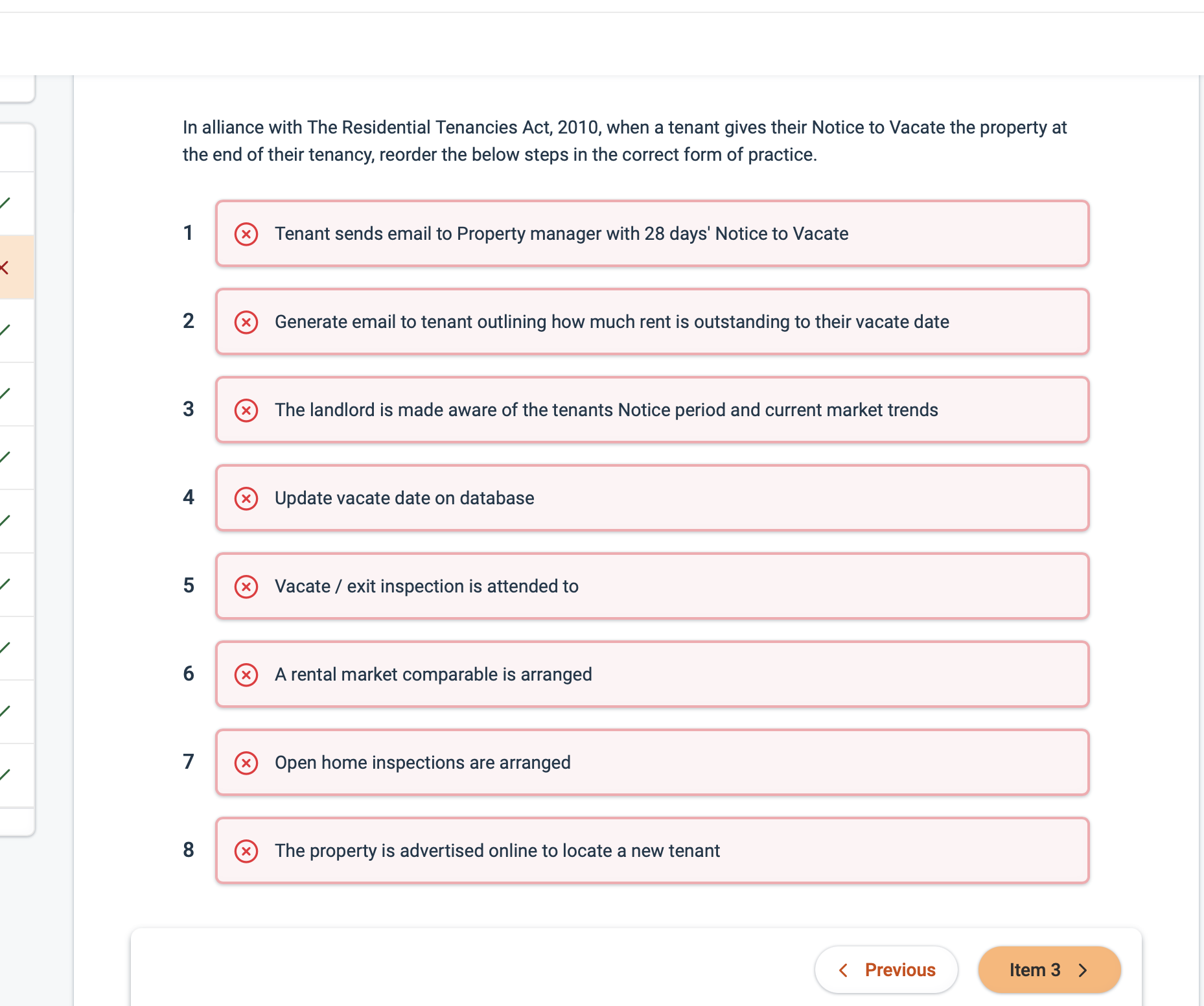 Solved In alliance with The Residential Tenancies Act, 2010, | Chegg.com