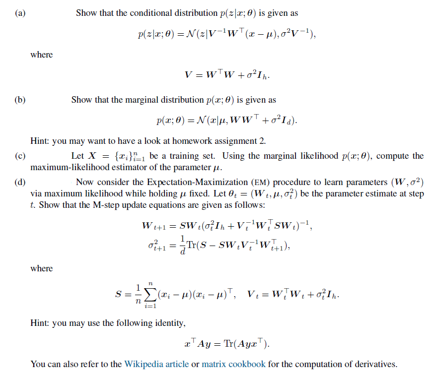 Solved Consider a discrete dataset over k categories, | Chegg.com
