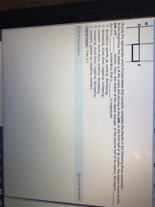 Solved Choose the appropriate word choices below that | Chegg.com