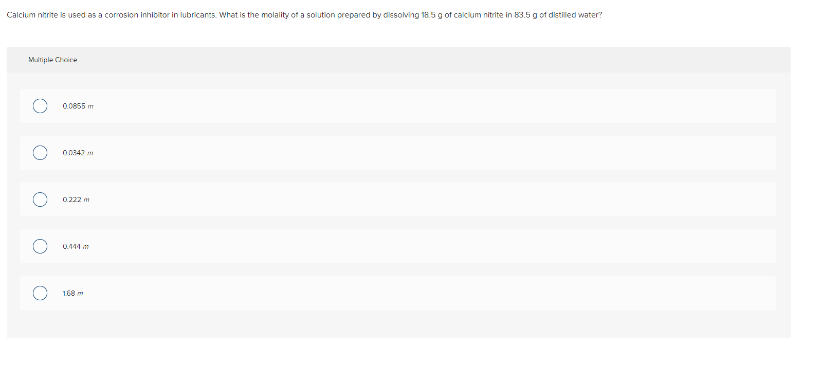 Solved Calcium nitrite is used as a corrosion inhibitor in | Chegg.com