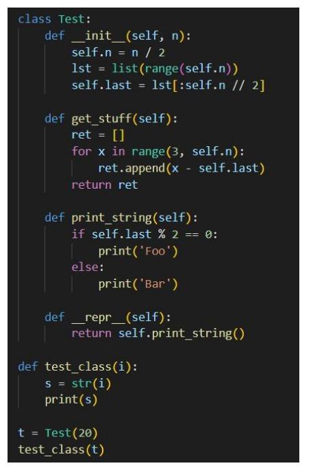 Solved List all methods List all operators List all | Chegg.com