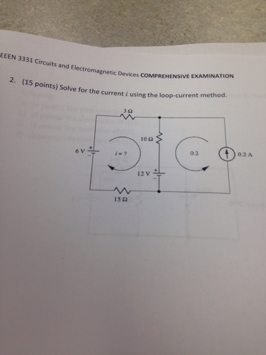 Solved EEEN 3331 Circuits and Electromagnetic Devices | Chegg.com