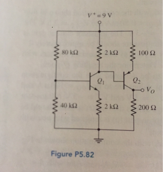 Solved 5.82 Consider the circuit shown in Figure P5.82. The | Chegg.com