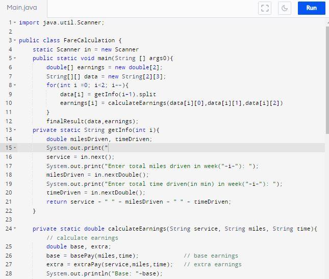 Solved System.out.println("Extra: "+extra); | Chegg.com