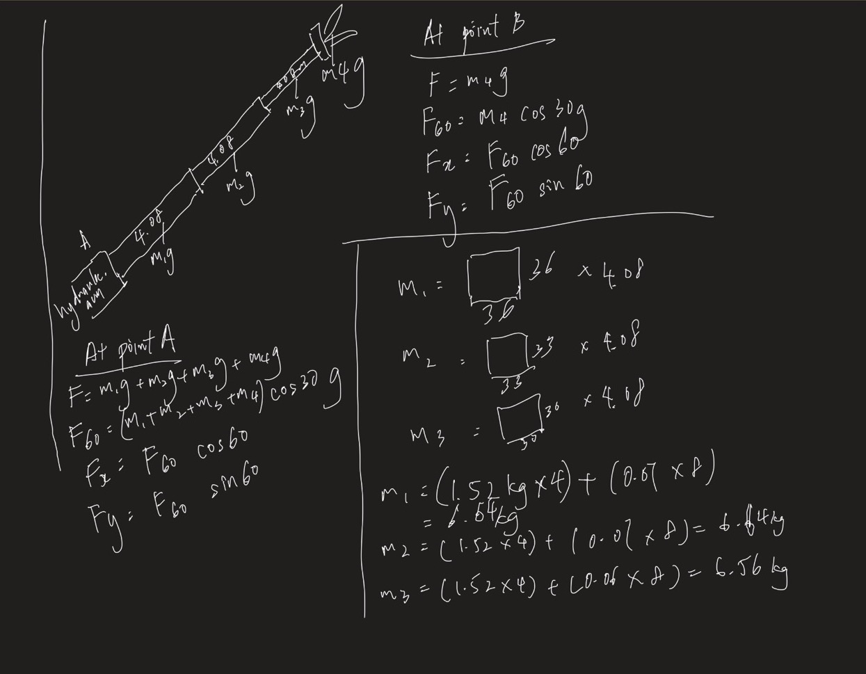 Need help ASAP.. Pulley system mast, calculate the | Chegg.com
