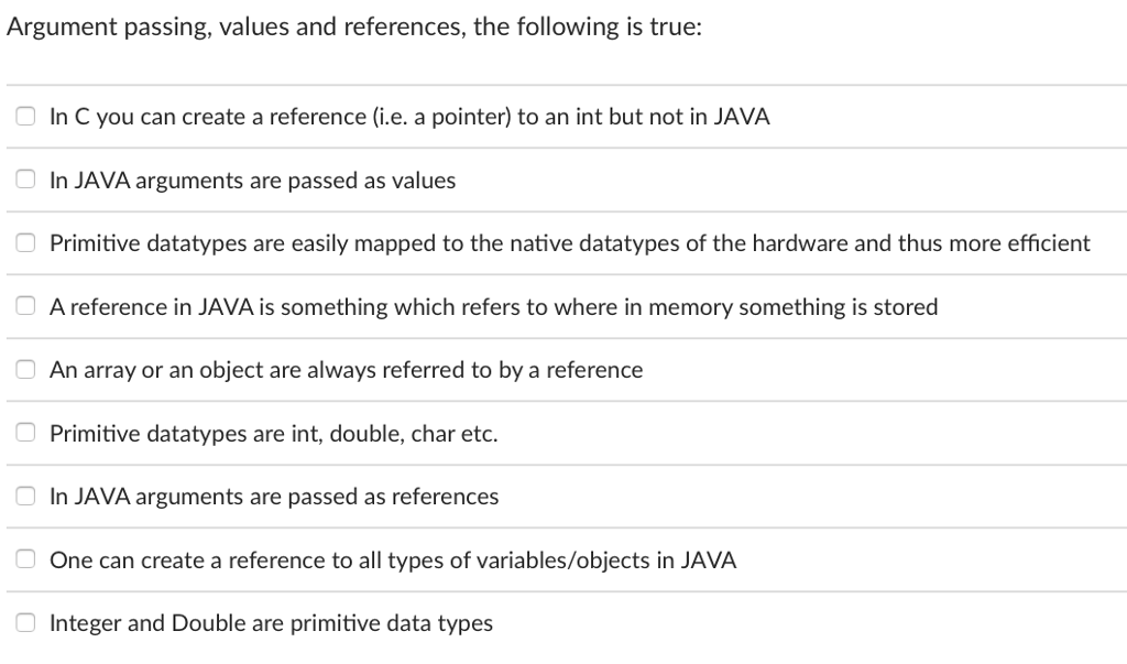 Solved Argument passing, values and references, the | Chegg.com