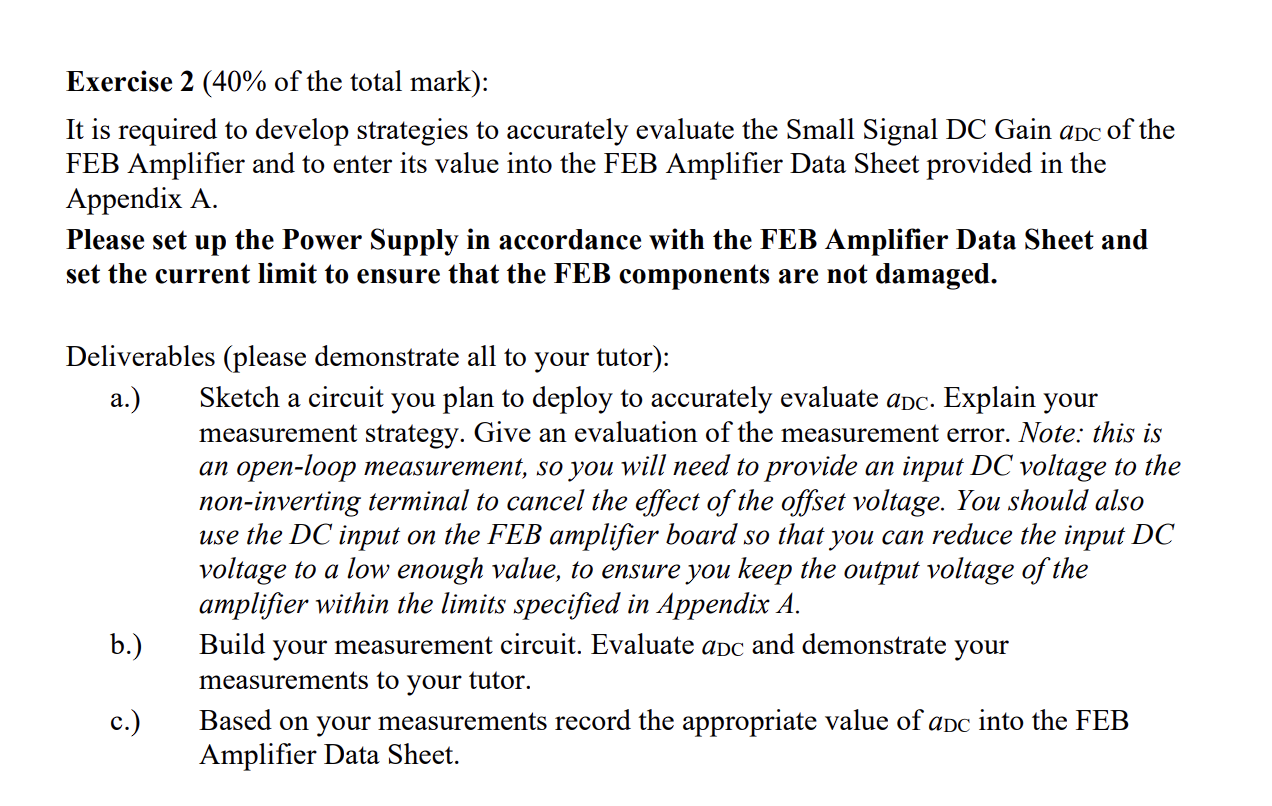 Solved Objectives To measure the Input Offset Voltage ∣VOS∣ | Chegg.com