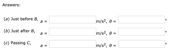 Solved The particle P starts from rest at point A at time t | Chegg.com