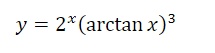Solved y=2x(arctanx)3 | Chegg.com