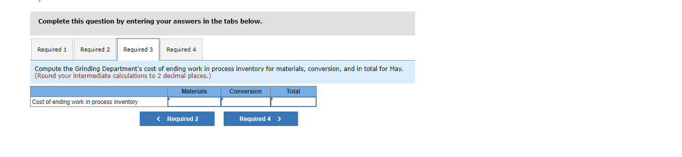 Solved Problem 5-14 (Algo) Analysis of Work in Process | Chegg.com