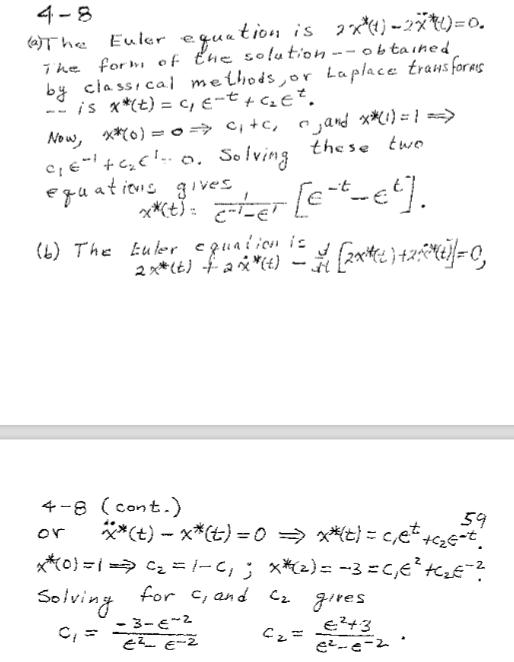 This problem 4-8 from book (Kirk, Donald E.. Optimal | Chegg.com