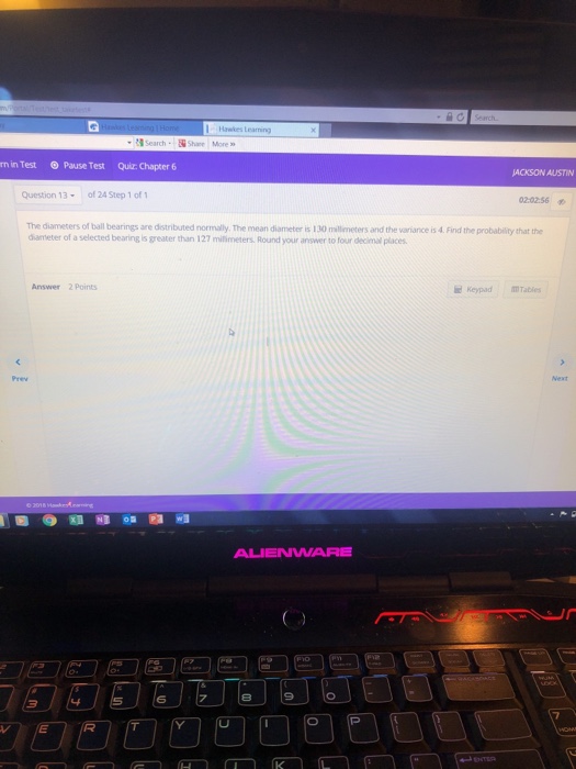Solved Hawkes Leaming 彊search. Shane More » rn in Test Pause | Chegg.com