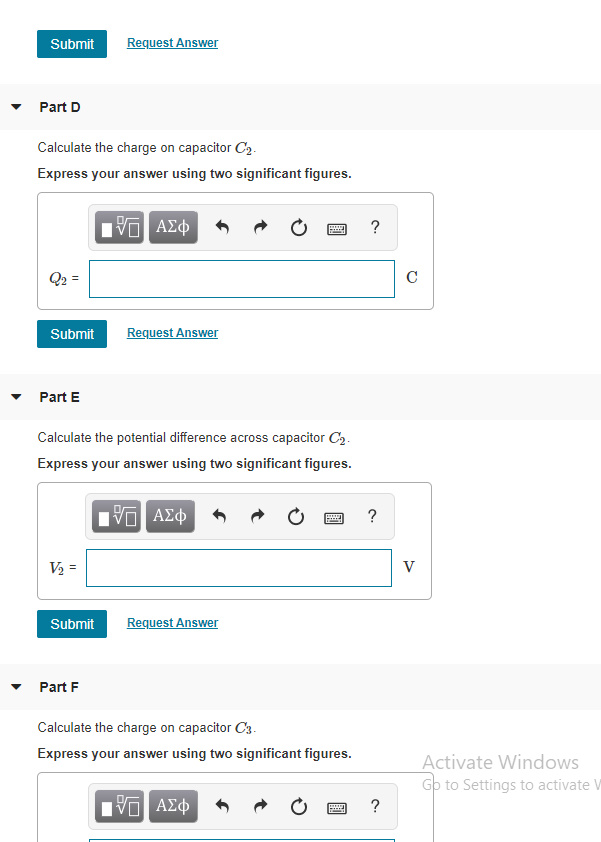Solved In the figure (Figure 1), C1 = C5 = 9.0 μF and C2= C3 | Chegg.com