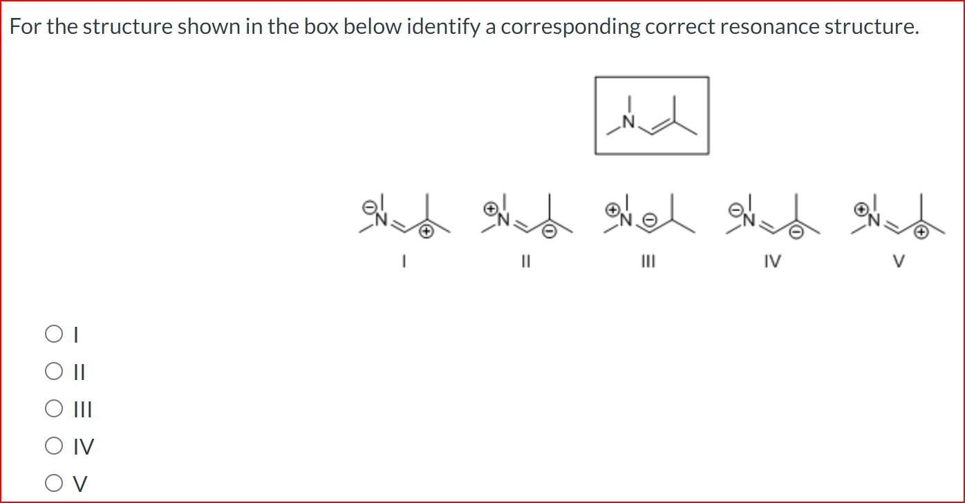 Solved For the structure shown in the box below identify a | Chegg.com