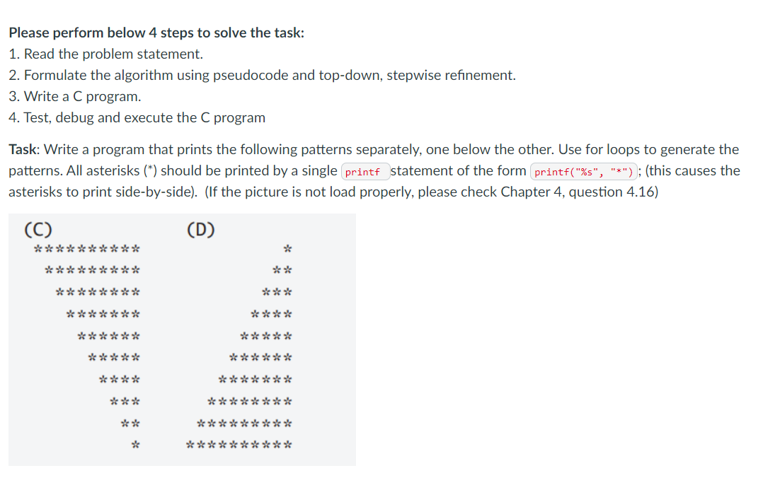Solved Please perform below 4 steps to solve the task: 1. | Chegg.com