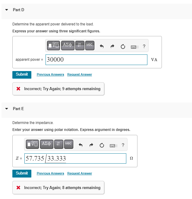 Solved The phasor voltage across a certain load is | Chegg.com