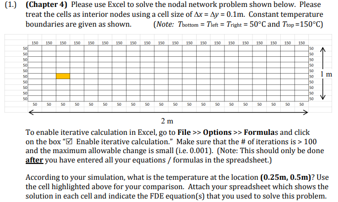 Solved To Enable Iterative Calculation In Excel Go To File
