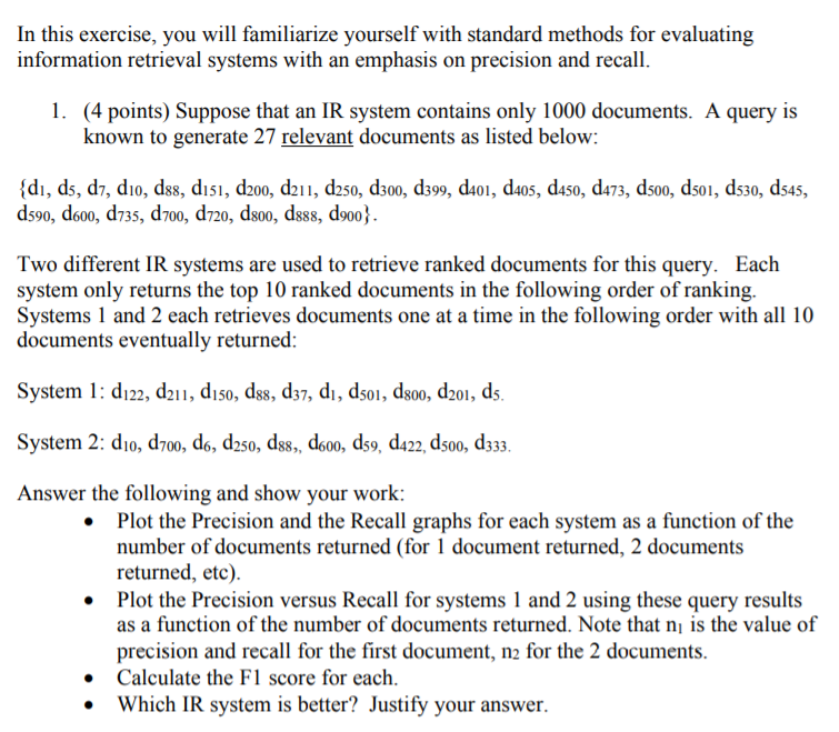 Solved In this exercise, you will familiarize yourself with | Chegg.com