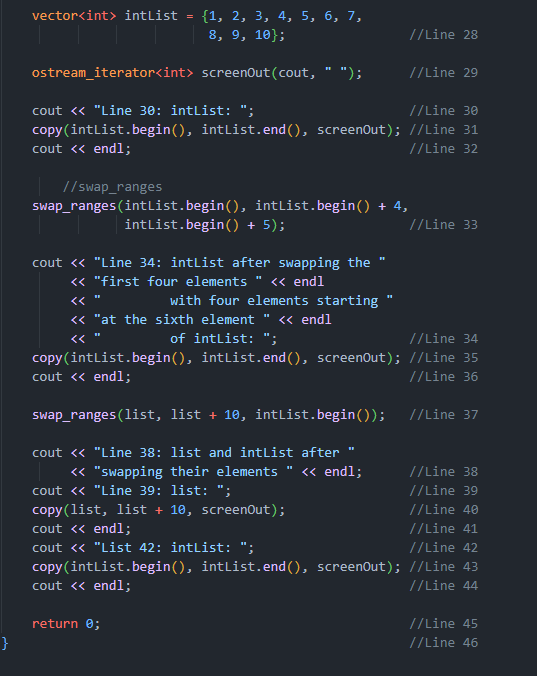 Solved Can you please classify each line of code whether it | Chegg.com
