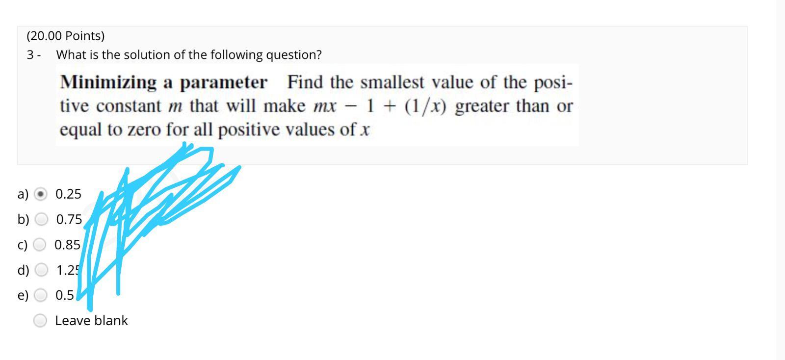 Solved (20.00 Points) 3 - What is the solution of the | Chegg.com