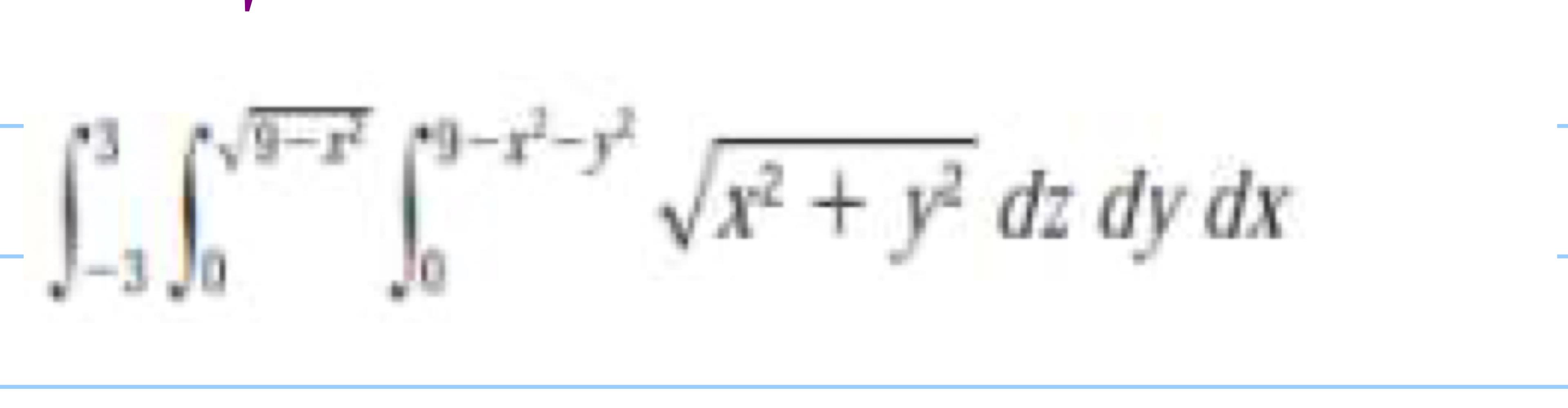 Solved 1871**\x2 + y dz dy dx | Chegg.com