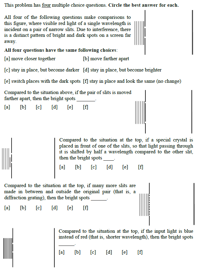 Solved This problem has four multiple choice questions. | Chegg.com