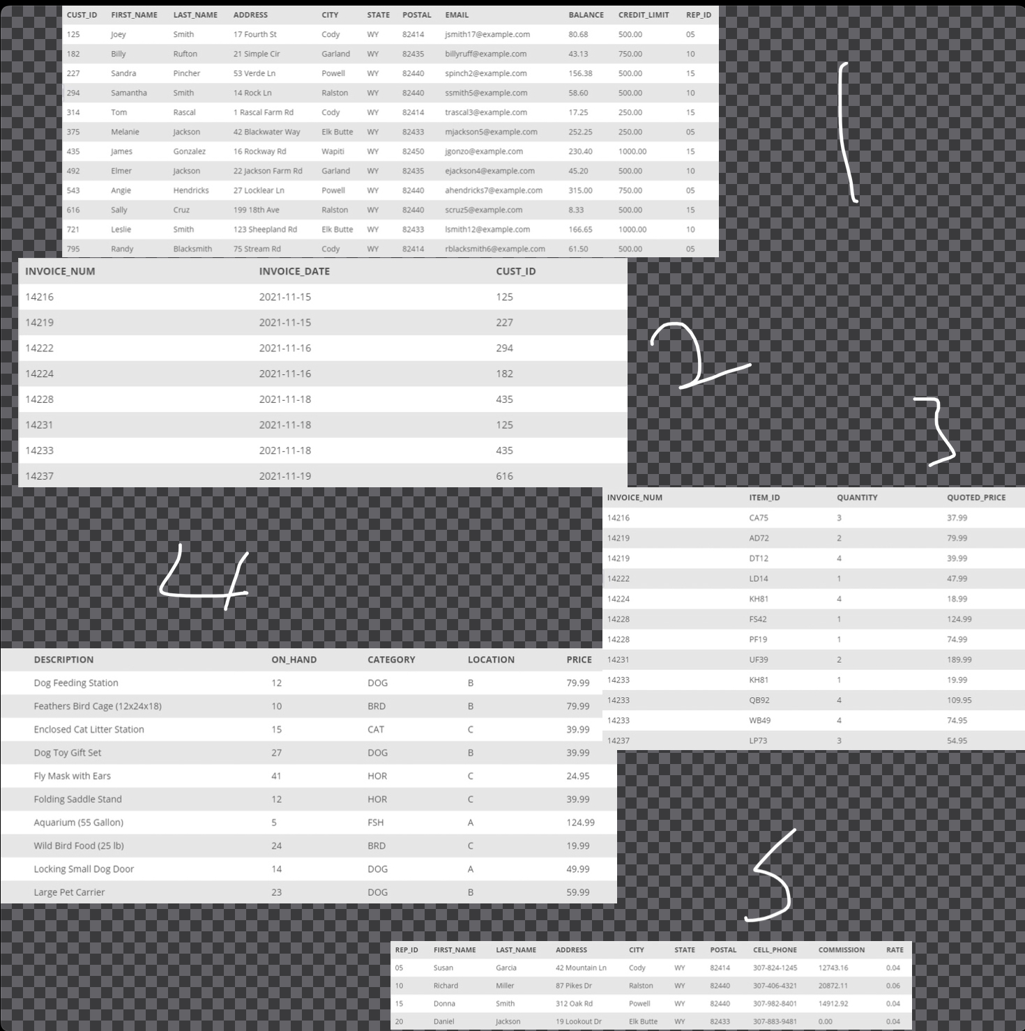 Solved Task 1: Create a VIEW named MAJOR_CUSTOMER. It | Chegg.com