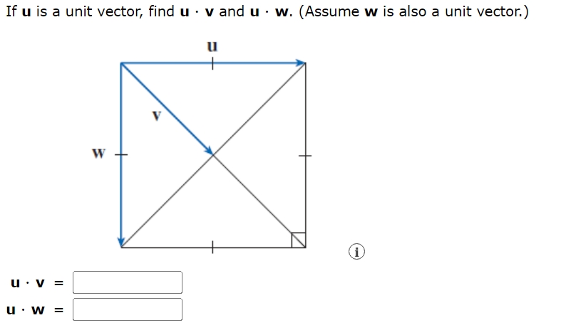 Solved Show me the steps to solve If u ﻿is a unit vector, | Chegg.com