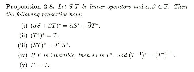 Solved Exercise 3. Prove parts (ii), (iii), (iv), and (v) of | Chegg.com