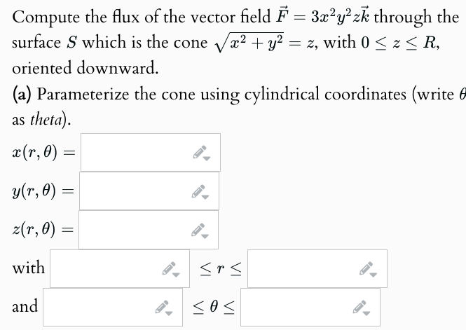 Solved Compute the flux of ﻿the vector field | Chegg.com