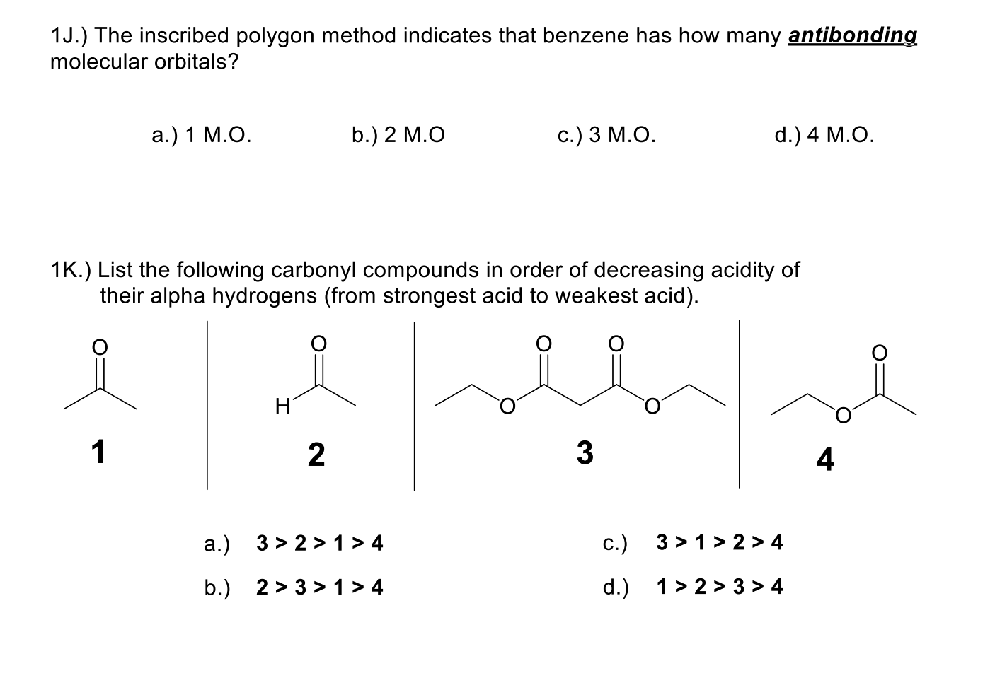 1J.) The inscribed polygon method indicates that | Chegg.com