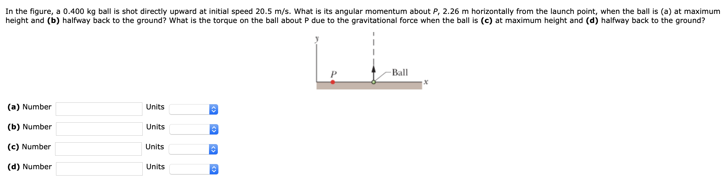 Solved In the figure, a 0.400 kg ball is shot directly | Chegg.com
