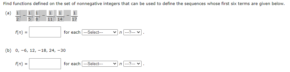 Solved Find functions defined on the set of nonnegative | Chegg.com