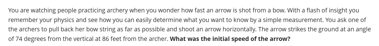 Solved You are watching people practicing archery when you | Chegg.com