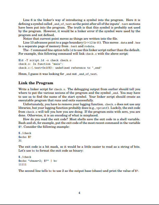 CSCI 247 Linker Lab Introduction We usually invoke | Chegg.com