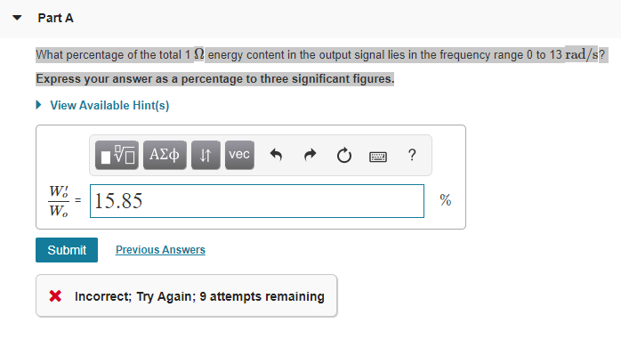 Solved The input current signal in the circuit seen in | Chegg.com