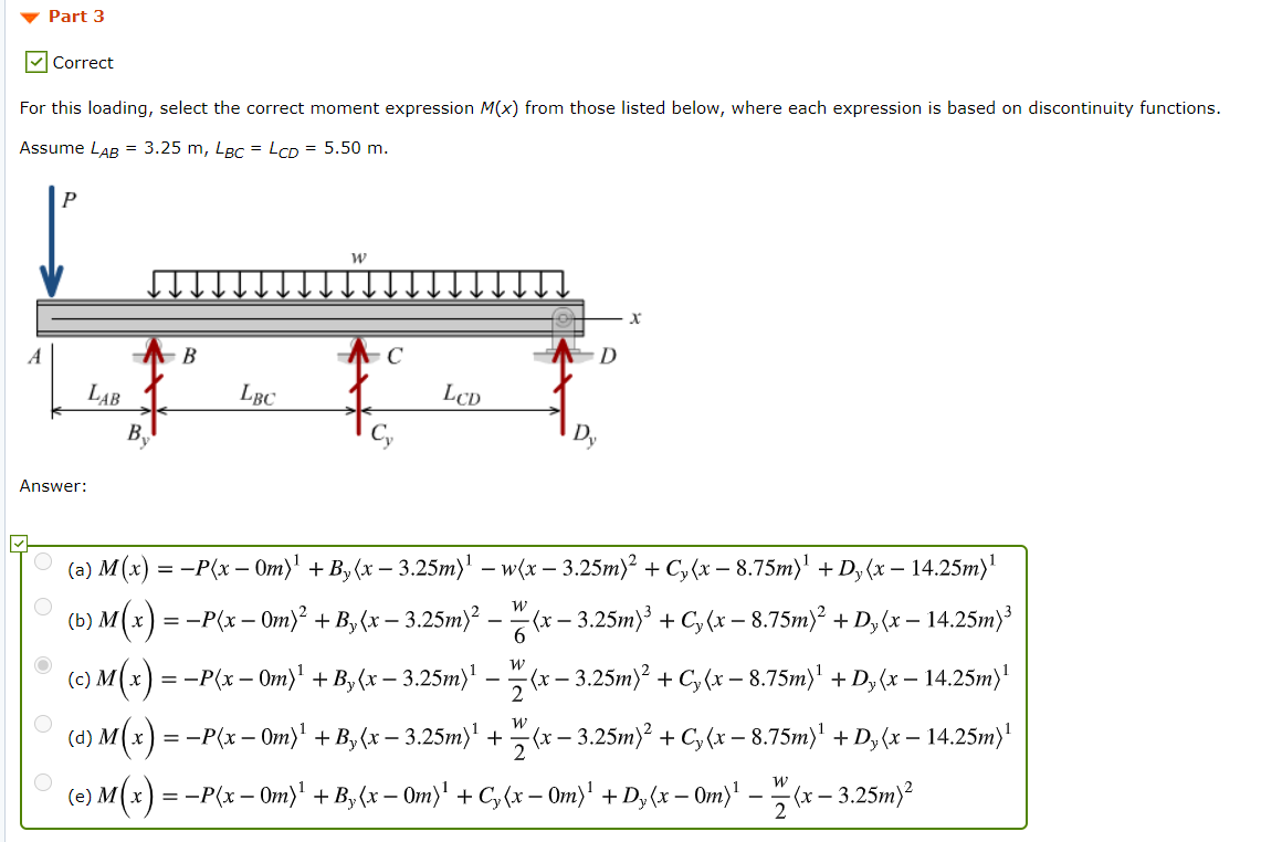 Solved Part 1 For the beams shown, assume that EI = 240,000 | Chegg.com