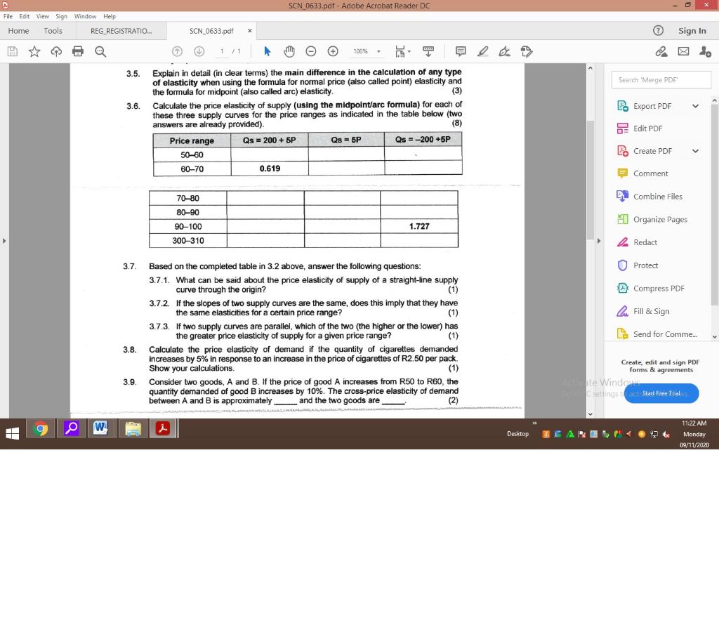 SCN_0633.pdf - Adobe Acrobat Reader DC File Edit View | Chegg.com